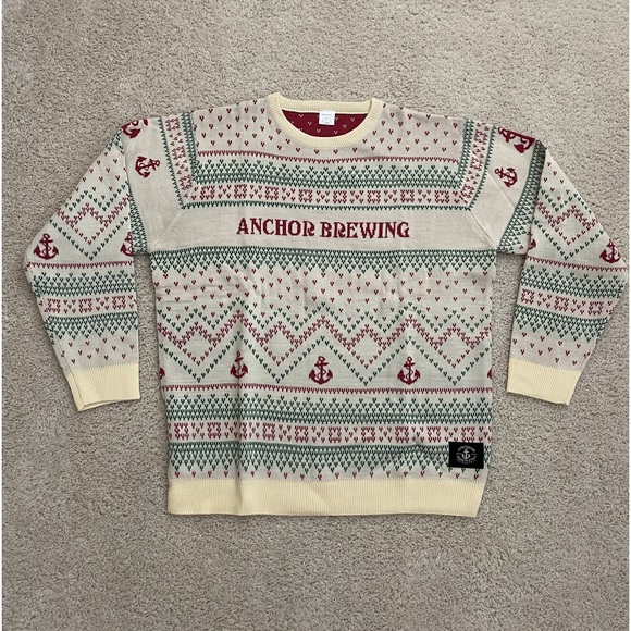 Anchor Brewing | Sweaters | New Anchor Beer Brewing Sweater Xxl ...